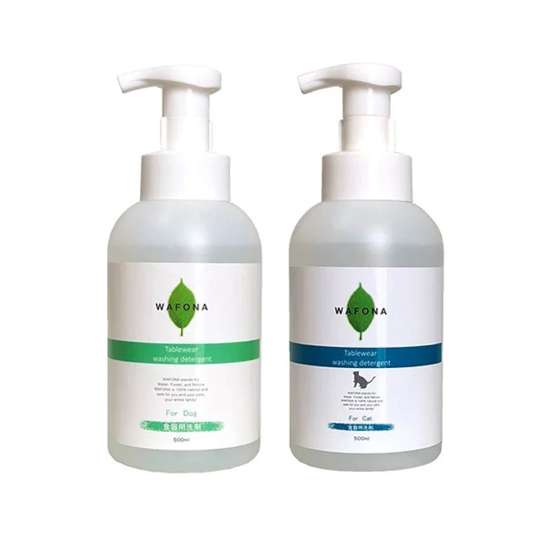 Wafona Tableware Washing Detergent - 500ml. Removes biofilm from pet's – Furry Planet