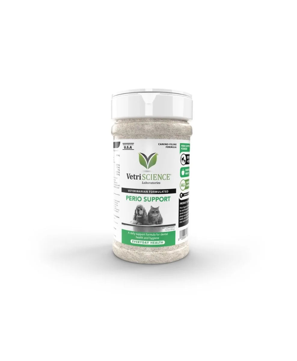 VetriScience® - Perio Support Dental Powder for Dogs & Cats (120g ...