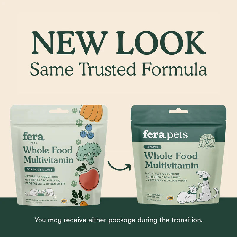 Fera Pets Whole Food Multivitamin Topper (3.7oz / 105g) – Furry Planet