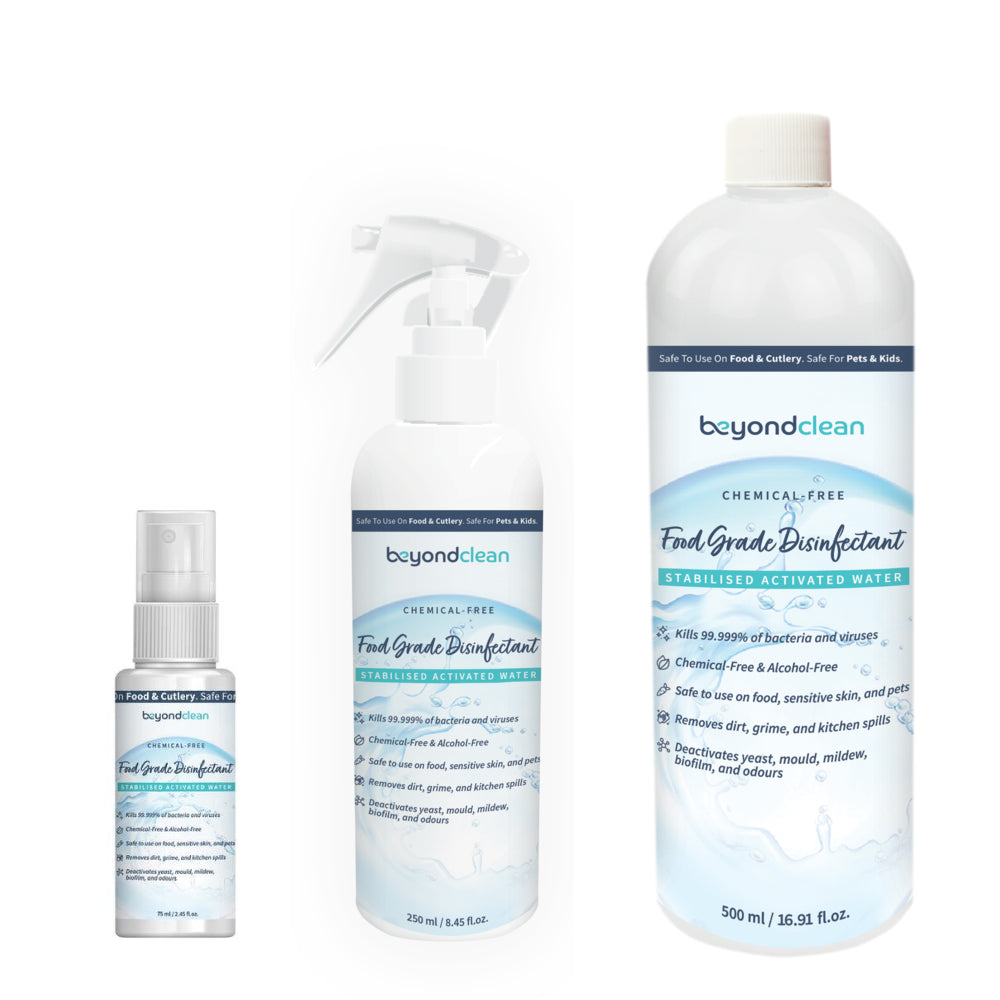Beyond Clean Chemical Free Food Grade Disinfectant – Furry Planet